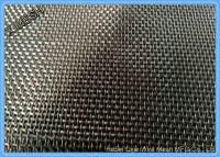 China Crimped SS304 316 Stainless Steel Metal Woven Screen Filter Wire Mesh Square Hole Shape for sale