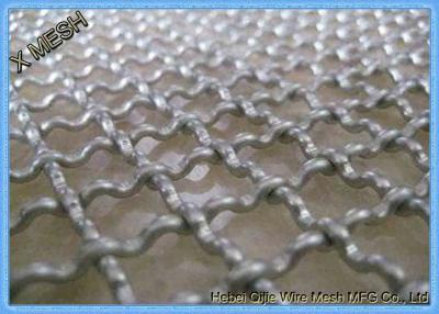 China 1/2 Inch Aluminum Crimped Woven Wire Mesh 1m x 25m Roll with 0.063
