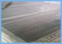 China 1/2 Inch Aluminum Crimped Woven Wire Mesh 1m x 25m Roll with 0.063