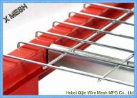 China Hard Drawn Carbon Steel Welded Wire Mesh Decking 2,500 Lb Capacity for sale