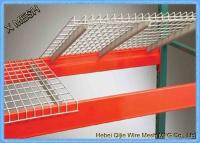 China zinc plated Metal Wire Mesh Decking Waterfall 3 Channel Step For warehouse Pallet Racking for sale