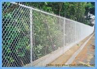 China Hot Dipped Galvanized 9-Gauge Chain Link Security Fencing - 2.8mm Wire Diameter, 50ft Roll Length for sale