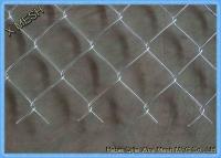 China 9 Gauge Metal Wire Mesh Hot Dipped Galvanized Chain Link Fence for sale