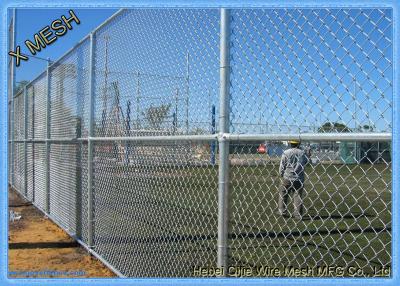 China High Precision Chain Link Security Fence Panels 3 Foot 50x50 Mm Mesh for sale
