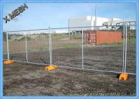 China Movable Temporary Welded Mesh Fence Panels Steel Material Anti - Weather for sale