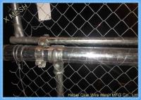 China Commercial And Residential PVC Coated Chain Link Fencing 1.5 Inch ISO Listed for sale