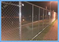 China Commercial And Residential PVC Coated Chain Link Fencing 1.5 Inch ISO Listed for sale