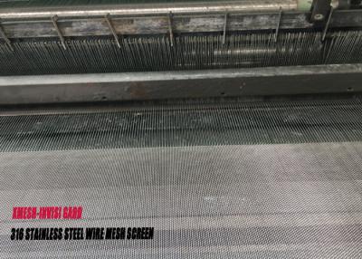 China Invisi Gard 304 Marine Stainless Steel Insect Security Screen With Black Color for sale