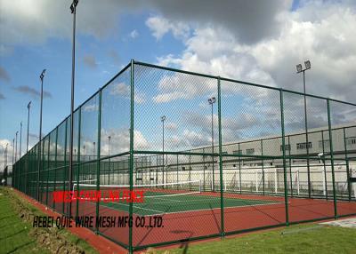 China Professional Galvanized Chain Link Fence Package Kits 4ft - 12ft 5mm Wire Dia for sale