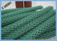 China Galvanized / Color Coated Chain Link Fencing Fabric 3 Feet Quick To Install for sale