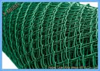 China 10 FT Length Commercial Chain Link Fence Heavy Duty Corrosion Resistant for sale