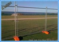China Hot Dipped Galvanized Temporary Mesh Fencing 60x150mm Mesh Size for sale
