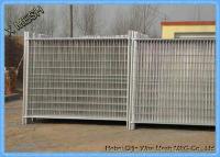 China Hot Dipped Galvanized Temporary Mesh Fencing 60x150mm Mesh Size for sale
