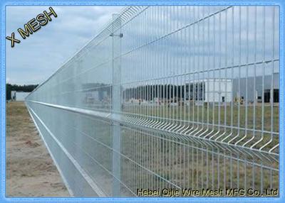 China 3D Security Curved Mesh Fence 0.63-2.43m Height with 3-8mm Wire Diameter PVC Coated Security Barrier for sale