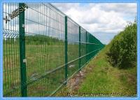 China Triangle Bending PVC Coated Steel 3D Curved Wire Fence 800-2000mm Height with 3-6mm Wire Diameter for Area Protection for sale