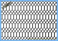 China 4ft X 8ft Malaysia Decorative Expanded Metal Gothic Mesh Diamond Hole Shape for sale