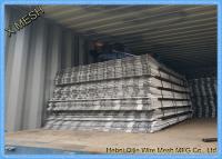 China 4x8 Hot Dipped Galvanized Expanded Metal Sheet Gothic Mesh 3.0mm Thickness 12kg Weight for sale