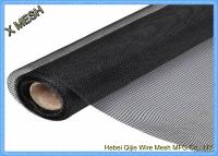 China 20mesh X 0.18mm Soft Black Stainless Steel Insect Screen / Fly Screen Wire Mesh For Harsh Environments for sale