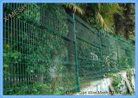 China Commercial Welded Wire Mesh Curved Metal Fence 3D Models 50x150mm 50x200mm for sale