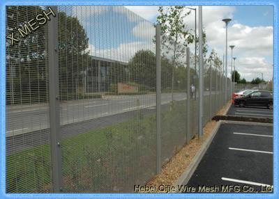 China 358 Anti-Climbing Security Fence Panel 76.2mm x 12.7mm Mesh with 4.0mm Wire Diameter for sale