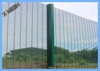 China 358 Anti-Climbing Security Fence Panel 76.2mm x 12.7mm Mesh with 4.0mm Wire Diameter for sale
