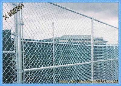 China 5 Ft Hot Dipped Galvanized Chain Link Fence Fabric - 2.7-4.0mm Wire, 275-290g/m² Zinc Coating, SGS Certified for sale