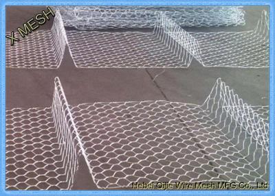 China 8x10cm Openning Welded Gabion Baskets Hot Dipped Galvanized Woven Steel  Retaining Wall for sale