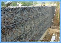 China Hexagonal Woven Steel Gabion Baskets 4mm Wire Diameter for Retaining Walls - 1m x 1m x 1m Size with 50mm x 100mm Mesh for sale