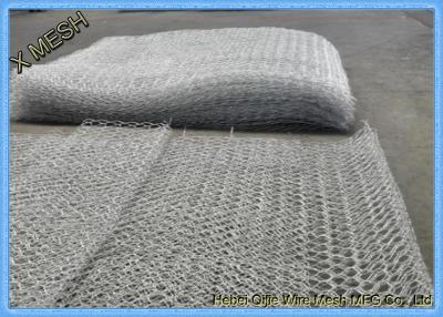China Hot Dipped Galvanized Hexagonal Woven Steel Gabion Mesh 8x10 Double Twisted - 3-6mm Wire, 50-100mm Mesh for sale