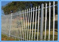 China Powder Coated D & W Steel Palisade Fence 1800-2400mm Height with 2.0-3.0mm Thickness for Security Applications for sale
