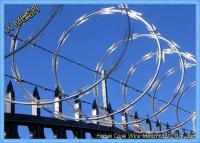 China Hot Dipped Galvanized BTO22 Razor Wire Builds Better Security Barrier Fencing for sale