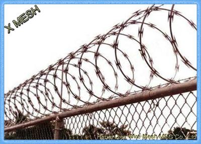 China Stainless Steel Spiral Concertina Razor Barbed Tape Wire Hot Dipped Galvanized for sale