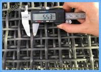 China 45# Steel Flat Top Woven Wire Screen / Crusher Screen Mesh for sale