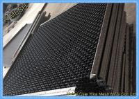China 45# Steel Flat Top Woven Wire Screen / Crusher Screen Mesh for sale