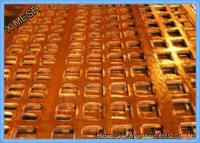 China Round , Square , Hexagonal Perforated Vibrating Screen Mesh for sale