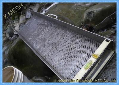 China Round , Square , Hexagonal Perforated Vibrating Screen Mesh for sale