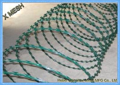 China Hot Dipped Galvanized Razor Wire Fencing - 2.5mm Wire Thickness, 450mm Coil Diameter for High Security Applications for sale