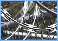 China Hot Dipped Galvanized Razor Wire Fencing - 2.5mm Wire Thickness, 450mm Coil Diameter for High Security Applications for sale