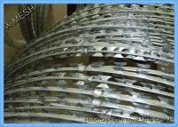 China Hot Dipped Galvanized Concertina Razor Barbed Wire 10 Meter Length for sale