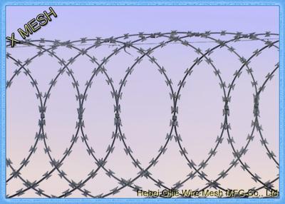 China Razorwire Flat Profile – A Useful Alternative To Concertina Razor Wire With Clips for sale