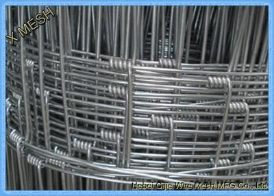 China Hot Dipped Galvanized Hinge Joint Field Fence 2.5mm Wire 50-200m Rolls for Cattle and Farm Animals for sale