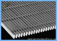 China Press Locked Galvanized Steel Grating 40x100mm Pitch with 83.3% Drainage Area for Industrial Platforms for sale