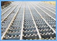 China Heavy-Duty Serrated Welded Steel Bar Grating 600-1200mm Width with 3-60 Ton Load Capacity for Industrial Walkways for sale