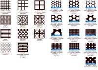 China Custom Perforated Metal Sheet 0.2-20mm Thickness Stainless Steel Grilles for Filtration and Decoration for sale