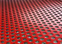 China Colourful Powder Coated Aluminum Iron Perforated Metal Mesh 0.2-3mm Thickness 1-6mm Aperture for sale