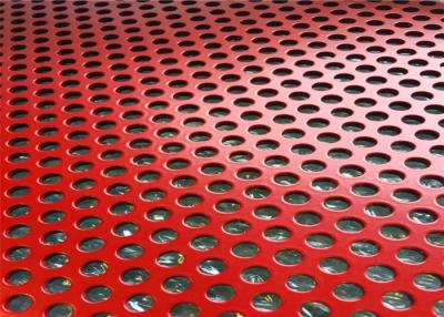 China Colourful Powder Coated Aluminum Iron Perforated Metal Mesh 0.2-3mm Thickness 1-6mm Aperture for sale