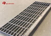 China Hot Dipped Galvanized Steel Grating Stairs DIN 24531 Standard - 600-1200mm Length, 30-40mm Height for sale