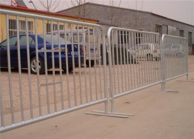 China Temporary Site Fencing 2.0m-2.5m Length Pedestrian Safety Barrier with Hot-Dip Galvanized Finish for Construction and Road Works for sale