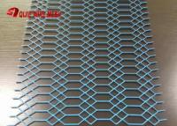 China Expanded Metal Wire Mesh Screen / Plastic Coated Aluminium Mesh For Decoration for sale
