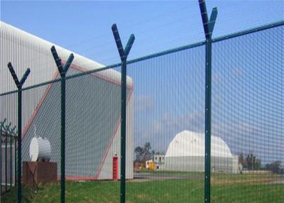China 358 Anti Climb Wire Mesh Fence Panels Powder Coated 3-8mm Wire Dia for sale